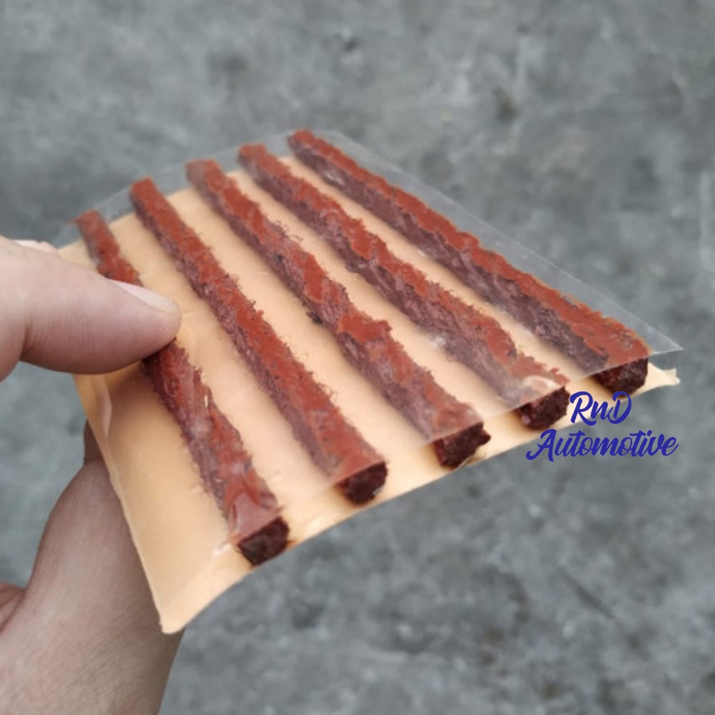 Jual Refill Cacing Karet Lem Tambal Ban / Emergency Ban Bocor Kempes ...