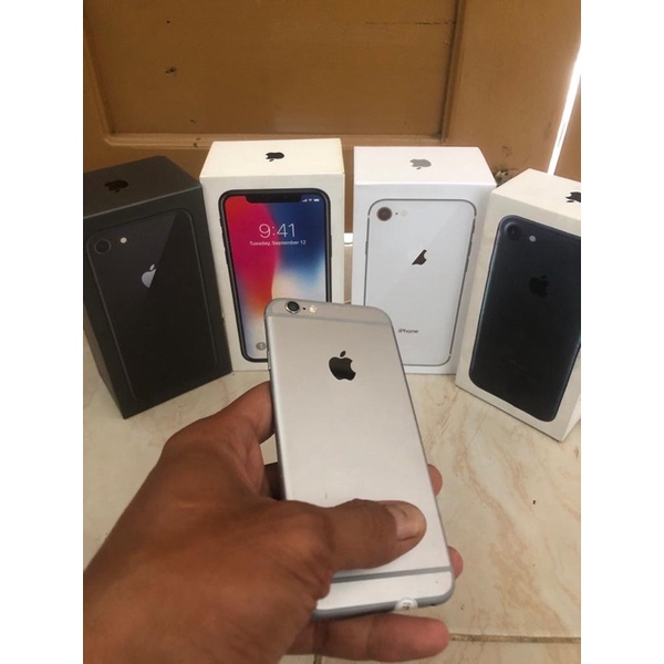 Jual iphone 6 Ram 16 dan 32 gb original full set | Shopee Indonesia