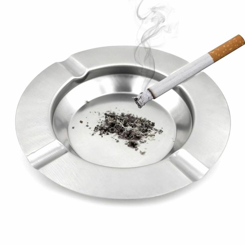 Jual Asbak rokok stainless steel/asbak rokok tebal | Shopee Indonesia
