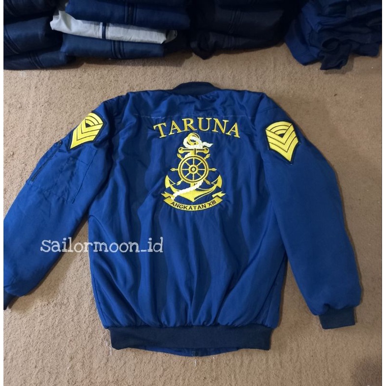 Jual JAKET TARUNA PELAYARAN CUSTOM JAKET BORDIR JANGKAR JAKET PELAUT ...
