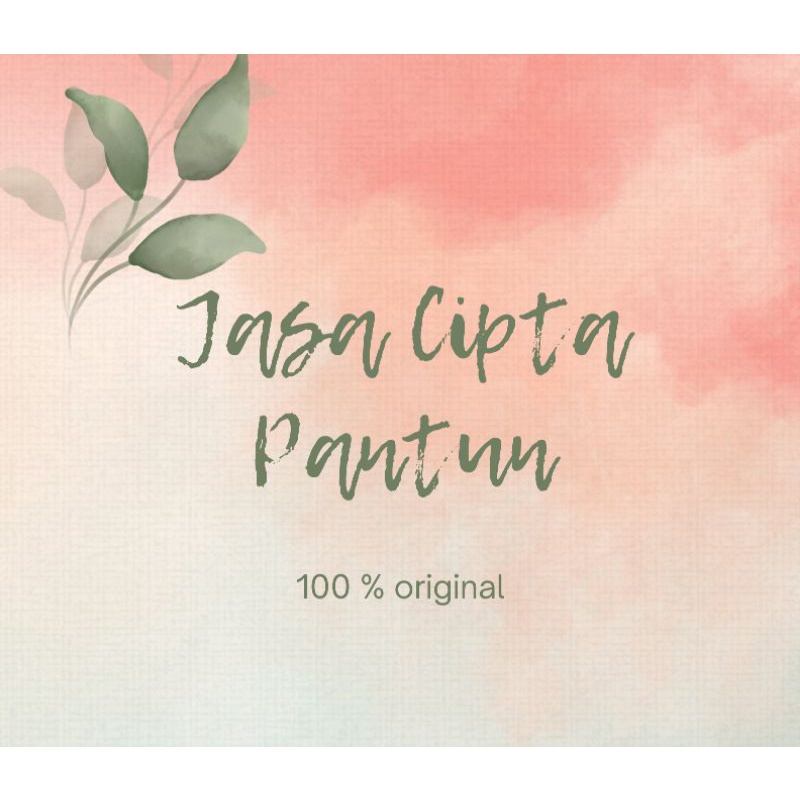 Jual Jasa Cipta Pantun | Shopee Indonesia