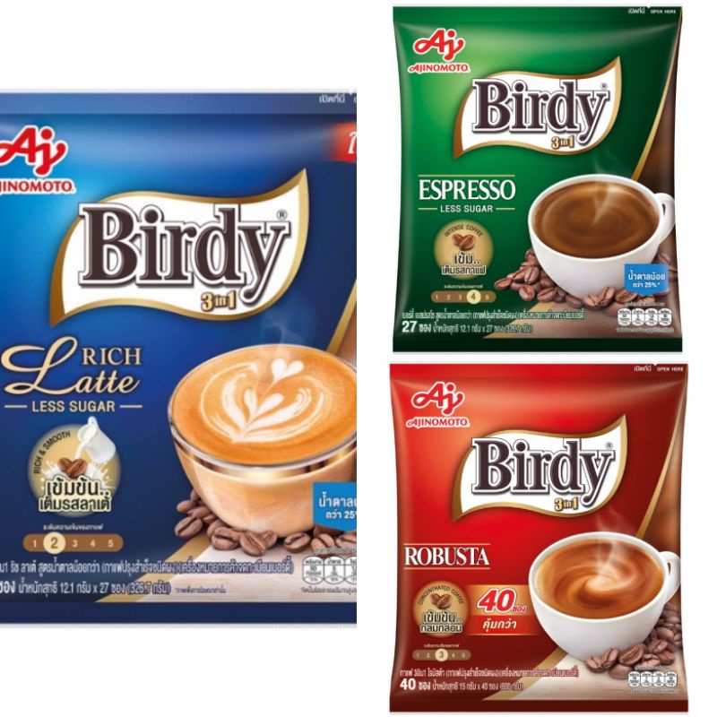 Jual Birdy Coffee 3in1 Thailand | Shopee Indonesia