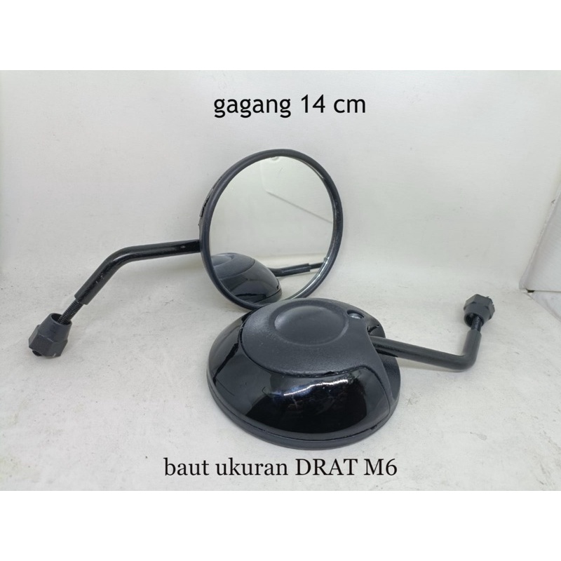 Jual spion motor listrik M6 model bulat spion listrik motor M6 | Shopee ...