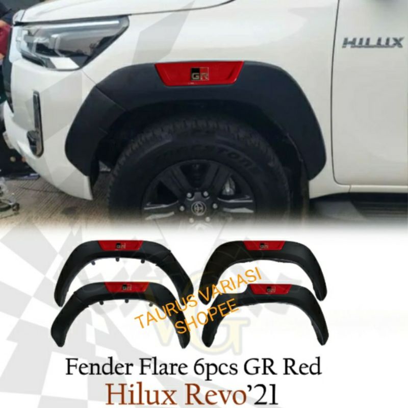 Jual OVER FENDER TOYOTA HILUX REVO/ROCCO 2015 2016 2017 2018 2019 2020 ...