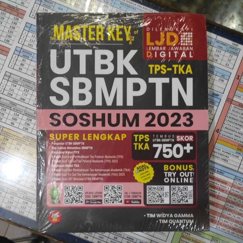 Jual MASTER KEY UTBK SBMPTN SOSHUM 2023 EDISI TERBARU SOAL SOAL HOTS YRAMA WIDYA | Shopee Indonesia