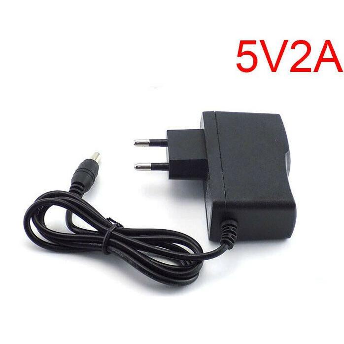 Jual Power Supply DC Adapter Adaptor 5V 2A Input 220V EU Plug CCTV ...