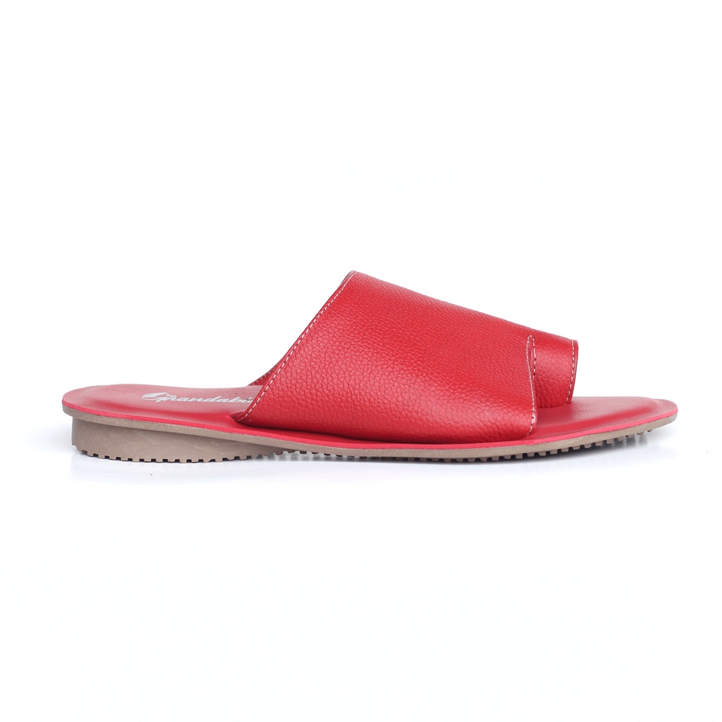 Jual GRANDABLE - Sandal Flat Teplek Wanita Kulit Sendal Jepit Simple ...