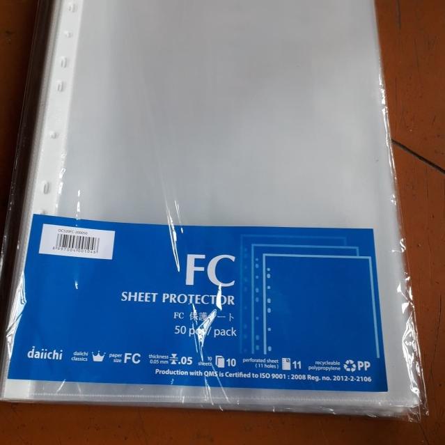 Jual Serba Meriah Daichi PP pocket display book F4 isi 50 lembar ...