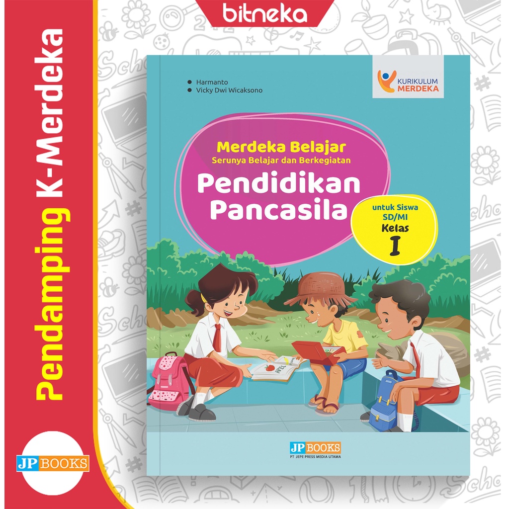 Jual Buku Teks Pendamping Pendidikan Pancasila SD/MI Kelas 1 Kurikulum Merdeka - JPBOOKS ...