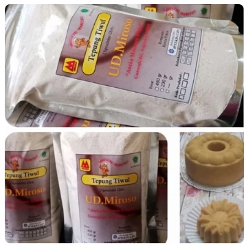 Jual tepung tiwul/tepung gaplek/tepung singkong super miroso/ tepung ...