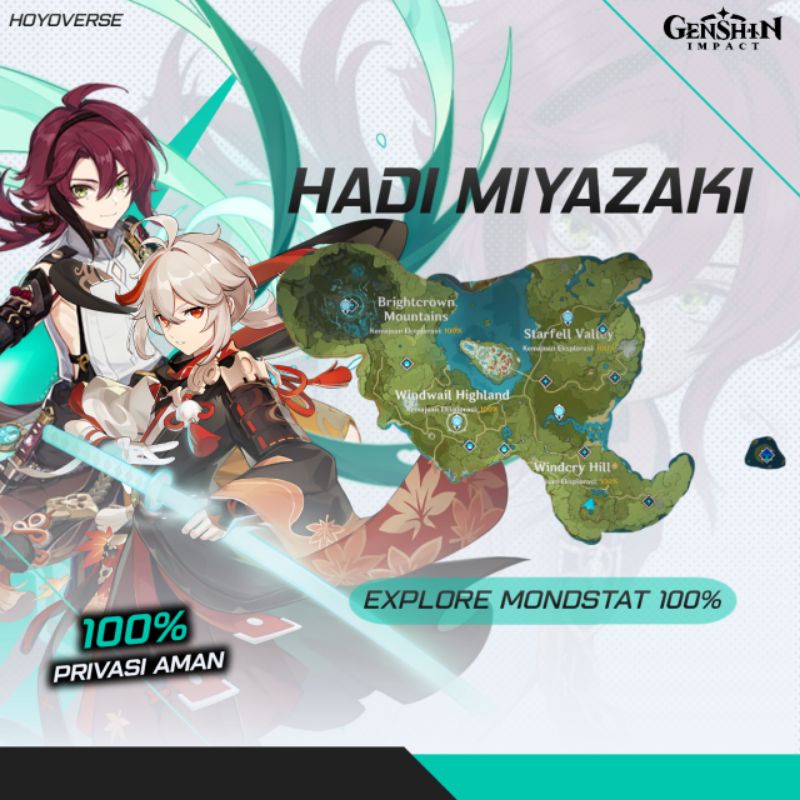 Jual Explore Map Mondstat | Shopee Indonesia