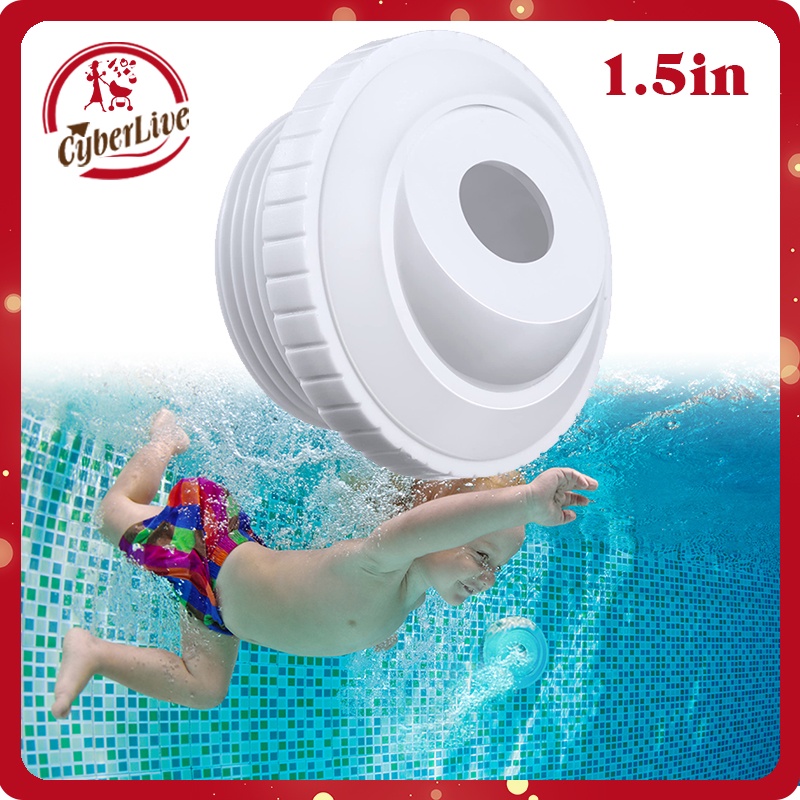 Jual Inlet Fitting Kolam Renang Polos 1,5 Inch Pool Spa Directional ...
