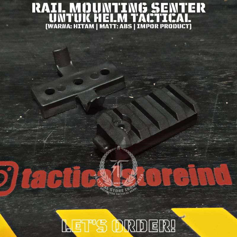 Jual Adapter Rail / Adapter Rel Tambahan Mounting Senter Helm Tactical ...