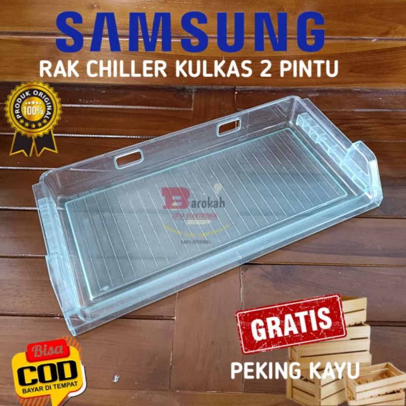 Jual RAK CHILLER KULKAS SAMSUNG 2 PINTU ORIGINAL | Shopee Indonesia