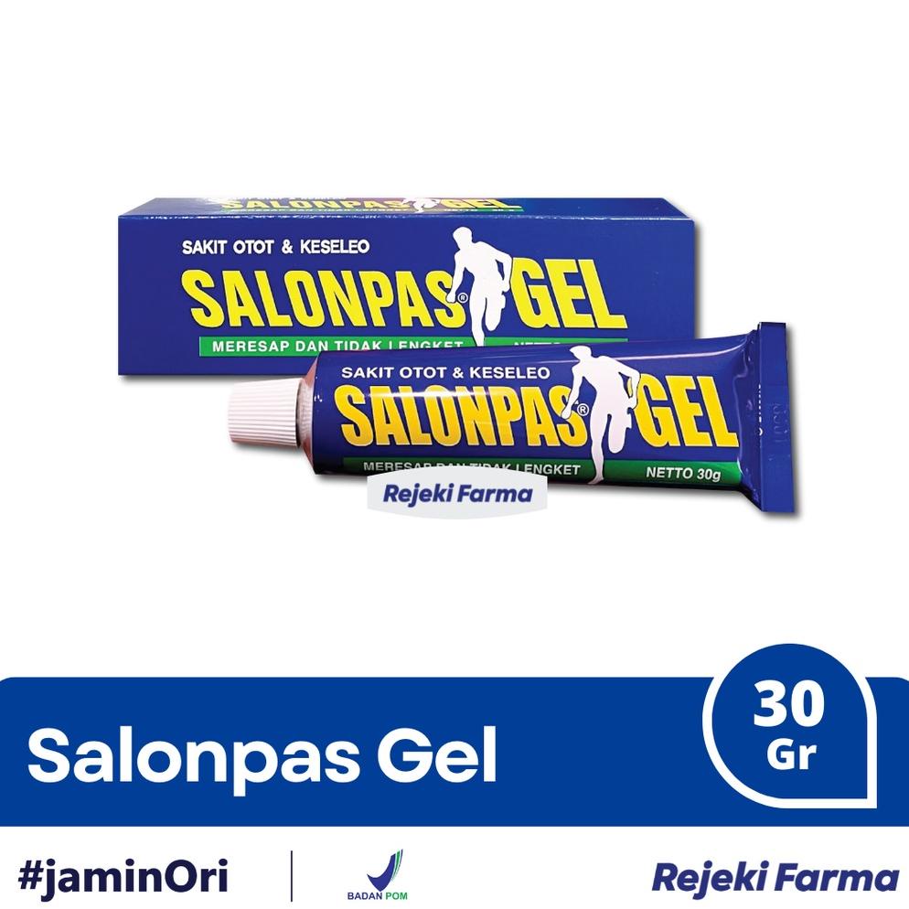 Jual PRODUK- SALONPAS GEL 30 GR - SALON PAS SAKIT OTOT DAN KESELEO ...