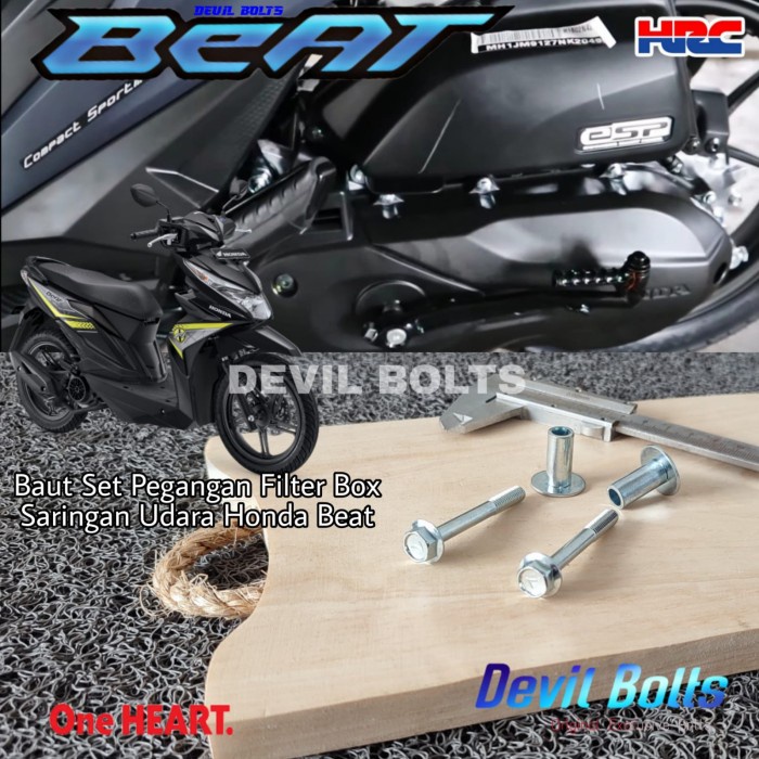 Jual Baut Set Pegangan Box Filter Honda Beat | Shopee Indonesia