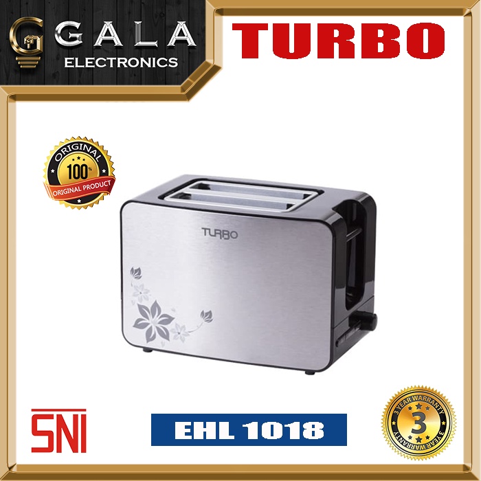 Jual Pop Up Toaster Pemanggangan Roti Turbo EHL 1018 | Shopee Indonesia