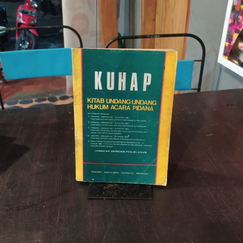Jual BUKU KUHP KITAB UNDANG UNDANG HUKUM ACARA PIDANA | Shopee Indonesia