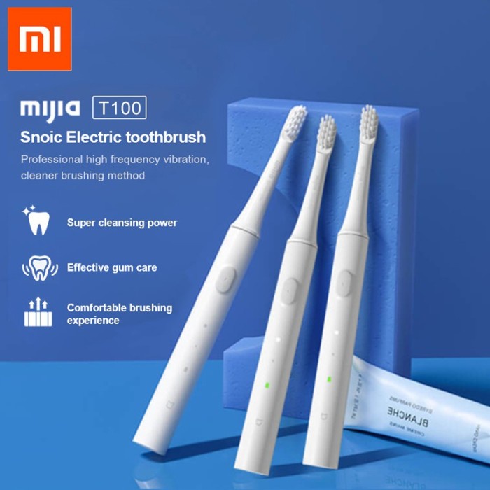 Jual Xiaomi Mijia Electric Toothbrush Sonic T100 Sikat Gigi Elektrik USB | Shopee Indonesia