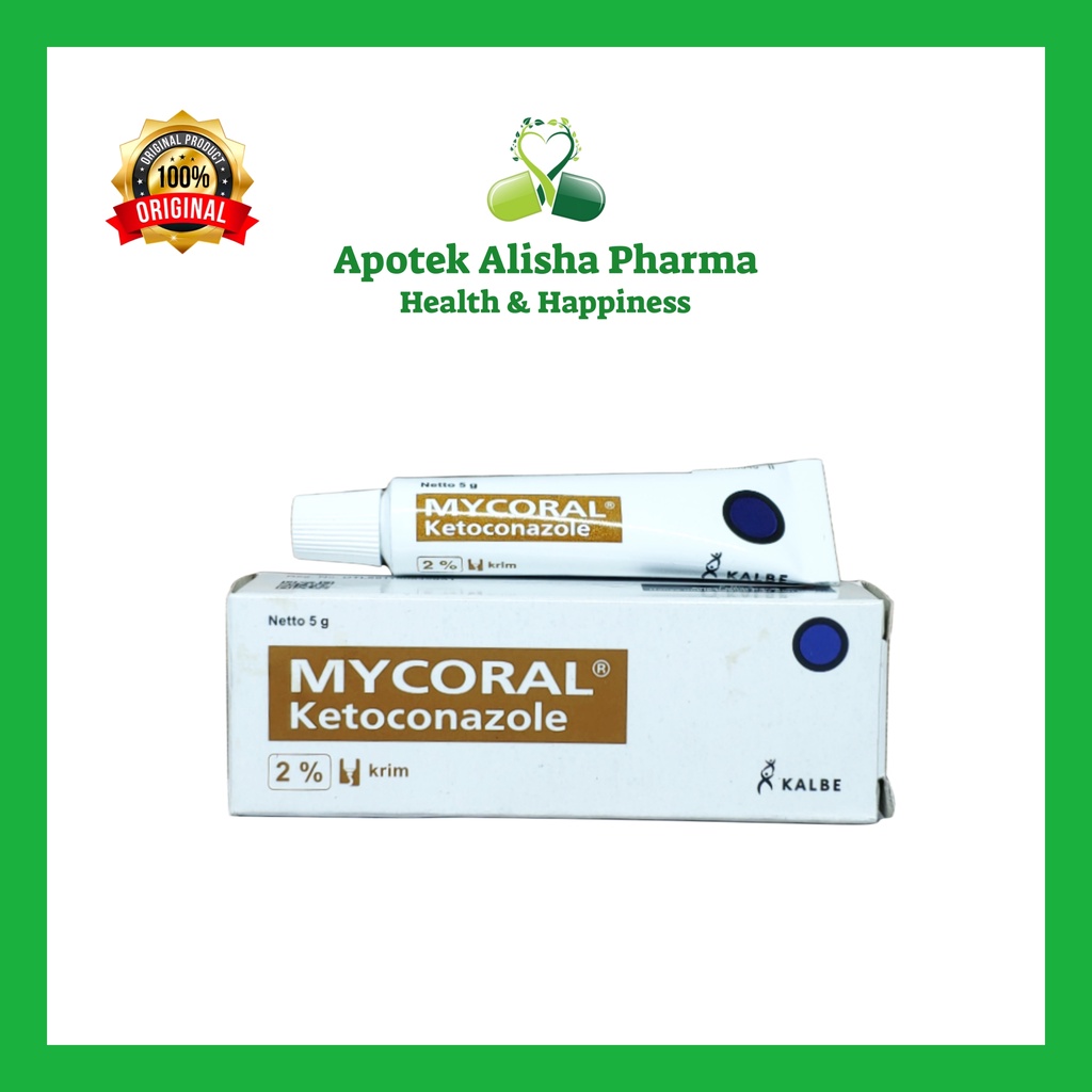 Jual Mycoral Ketokonazole Krim 5gr - Micoral Salep Anti Gatal Jamur ...