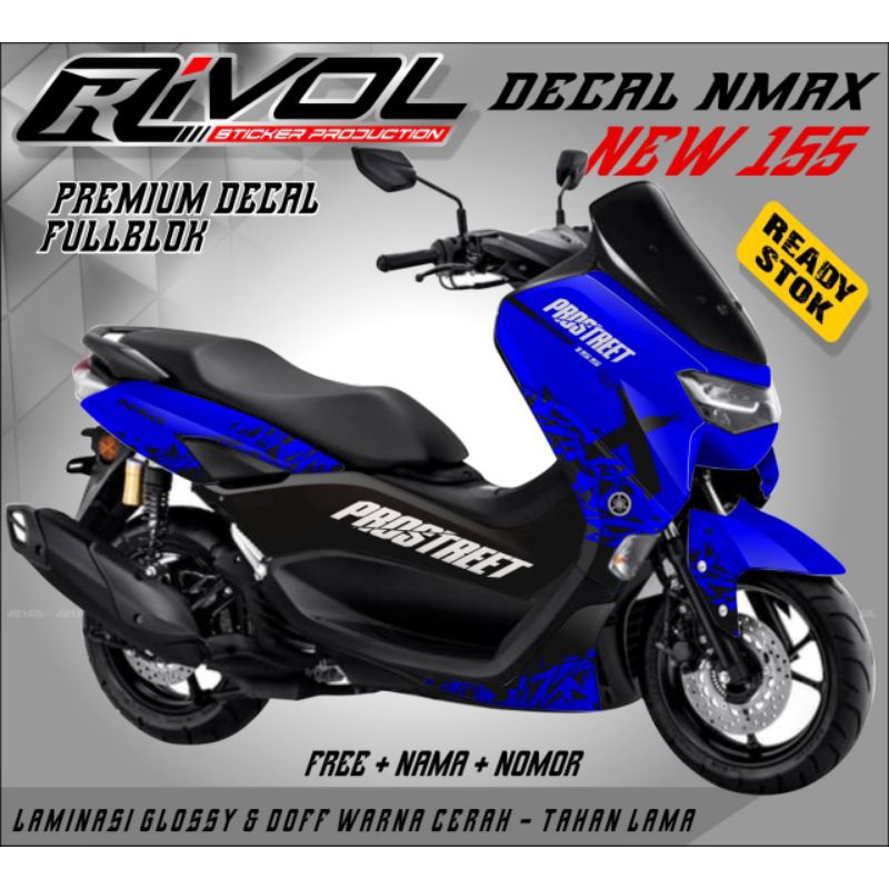 Jual Decal sticker motor yamaha nmax new full body pro street | Shopee ...