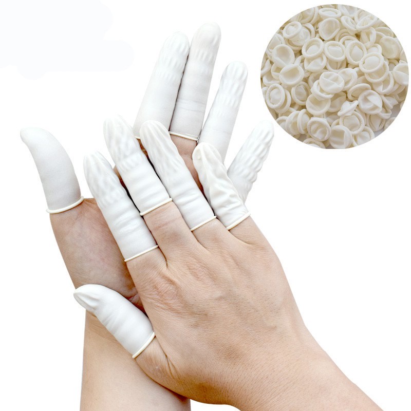 Jual Finger Coat Cot Coats Cots Sarung Jari Latex Tangan Karet ...