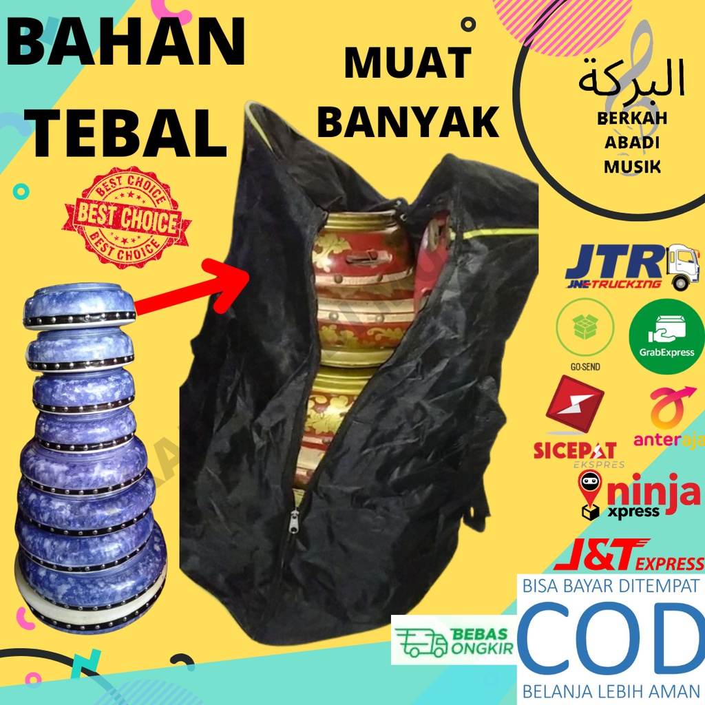 Jual tas terbang hadroh tas kosidah rebana tas kasidah rebana tas ...