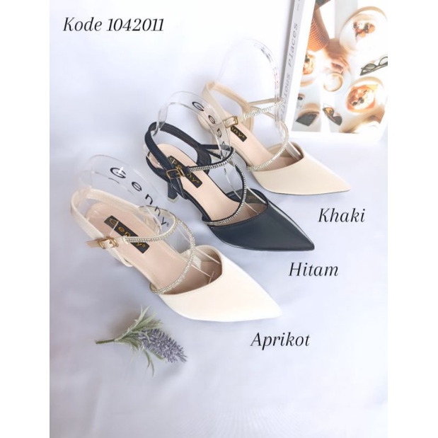 Jual Genny Sepatu Heels Wanita 7cm (0242042) (1042011) | Shopee Indonesia