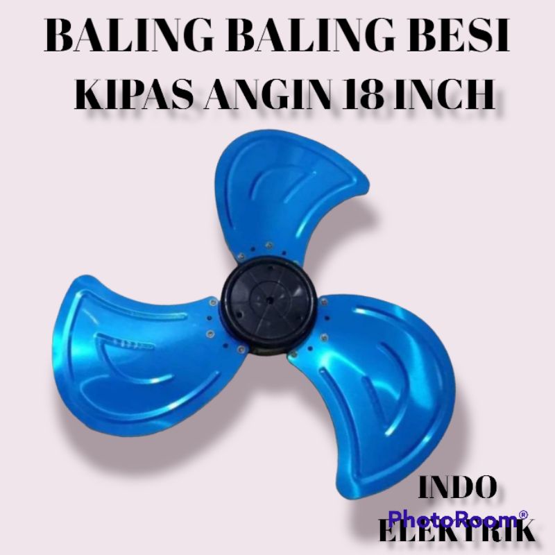 Jual BALING BALING BESI KIPAS ANGIN 18 INCH MODEL AS ULIR DRAT | Shopee ...
