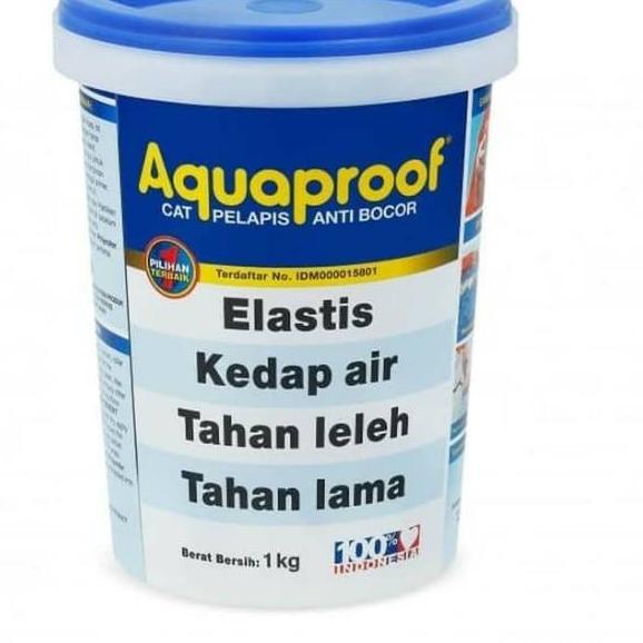 Jual CAT ANTI BOCOR AQUAPROOF PUTIH HITAM TRANSPARAN MERAH COKLAT ABU 1 ...