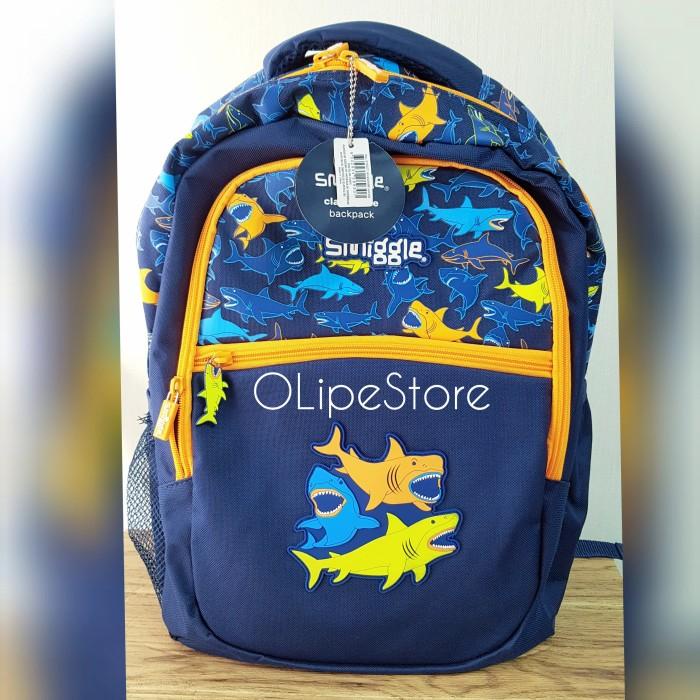 Jual SMIGGLE - Tropic Backpack Tas Punggung Ransel (Shark) | Shopee ...
