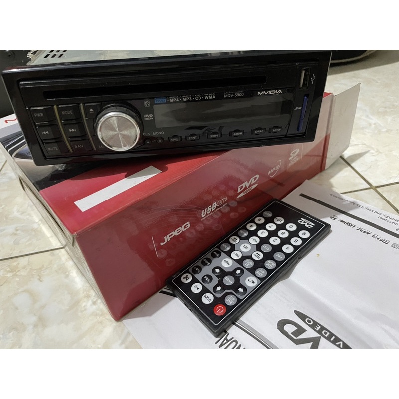 Jual multimedia solution tape head unit audio dvd MVIDIA MDV-5900 ...