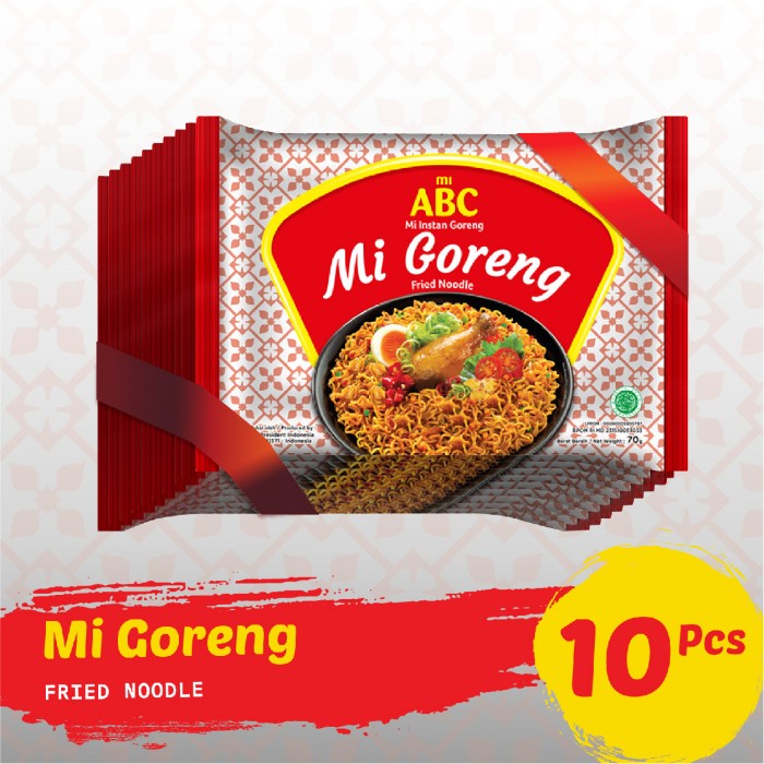Jual NEW Mi ABC Goreng (10 Pcs) | Shopee Indonesia