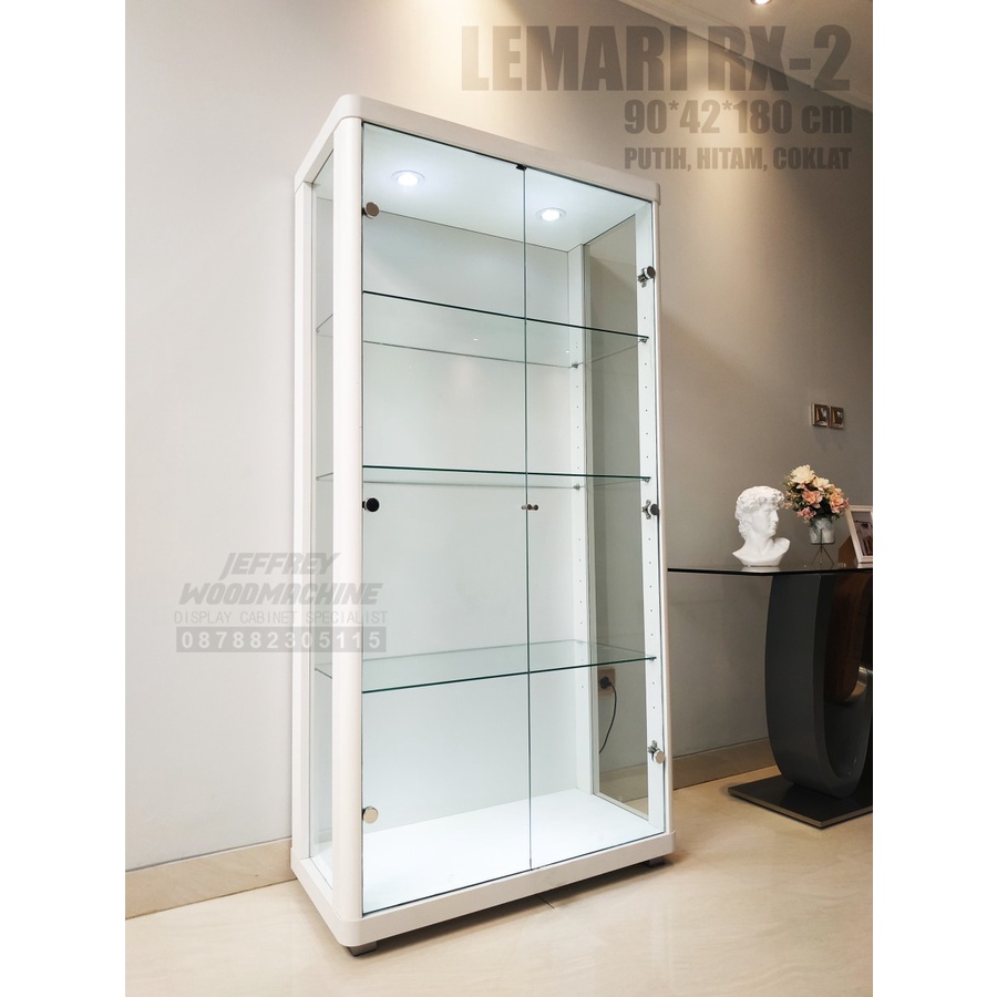 Jual LEMARI RAK PAJANG KACA KOLEKSI MAINAN ACTION FIGURE LEGO TAS ...