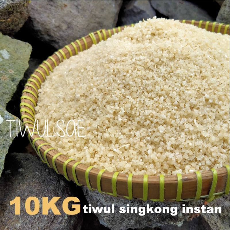 Jual 10 KG OYEK TIWUL SINGKONG INSTAN WONOSOBO PENGGANTI NASI DABETES ...