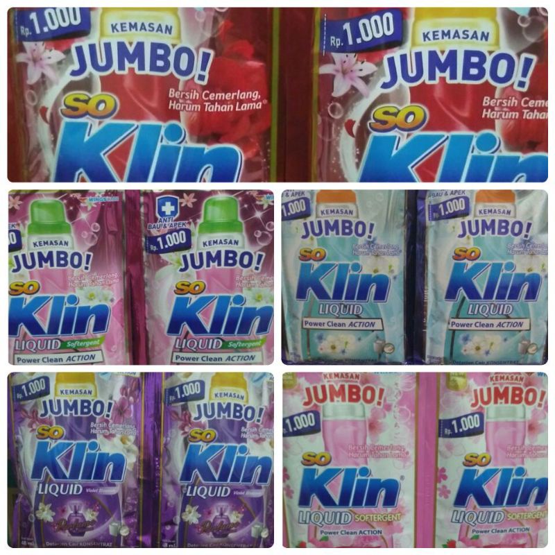 Jual SOKLIN LIQUIT JUMBO ISI 7 PCS | Shopee Indonesia