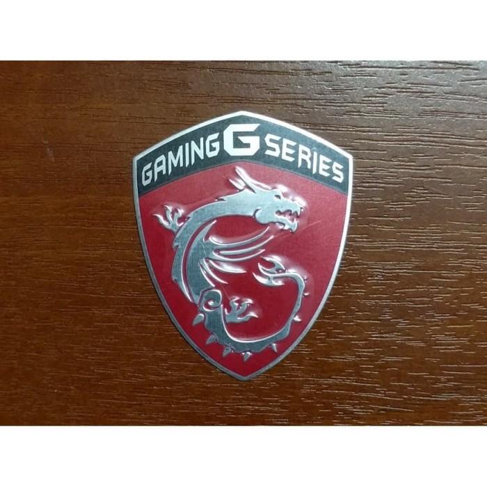 Jual sticker Metal PRINT logo MSI baru ORI ASLI | Shopee Indonesia