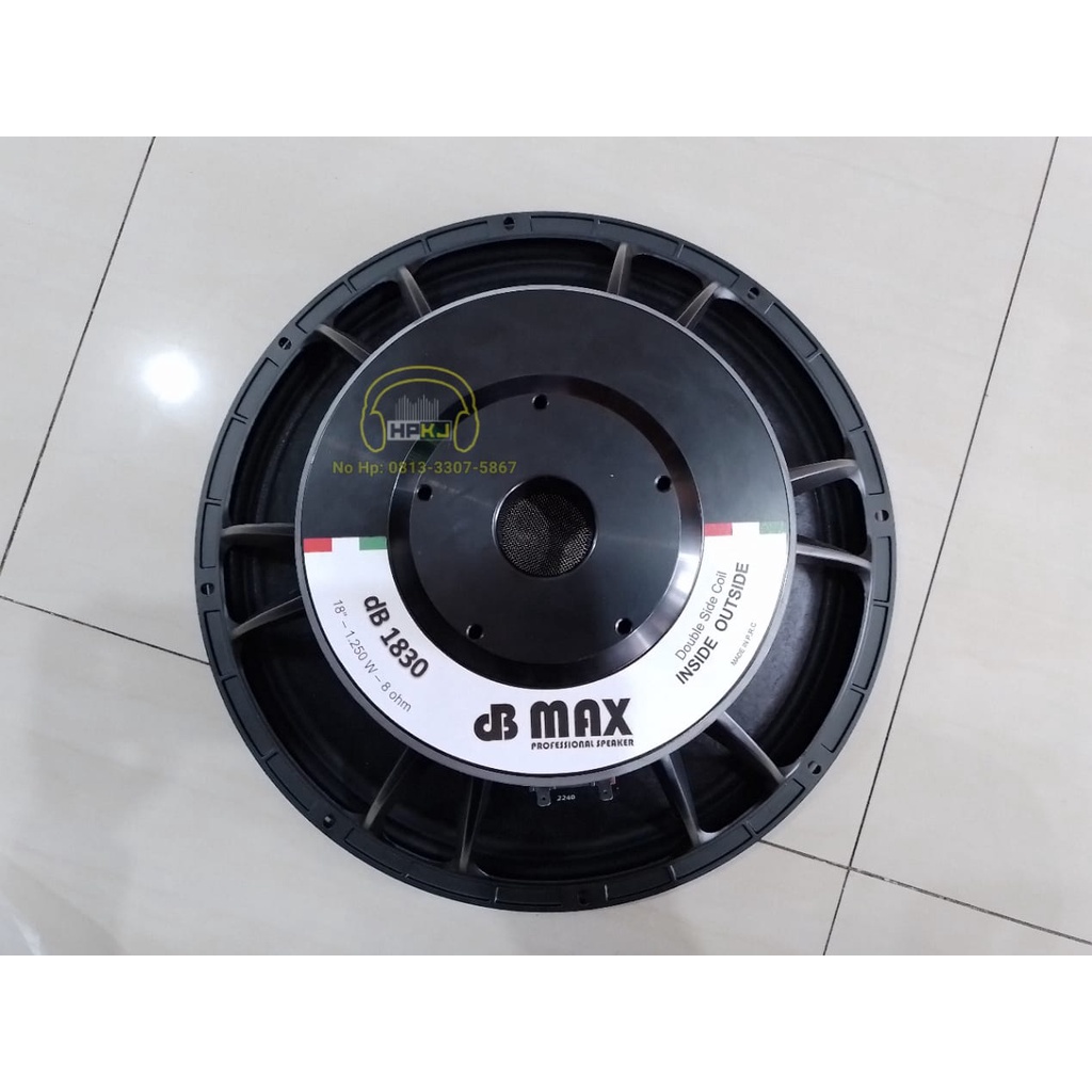 Jual SPEAKER KOMPONEN 18 INCH DB MAX 1830 SPEAKER DBMAX DB1830 | Shopee ...
