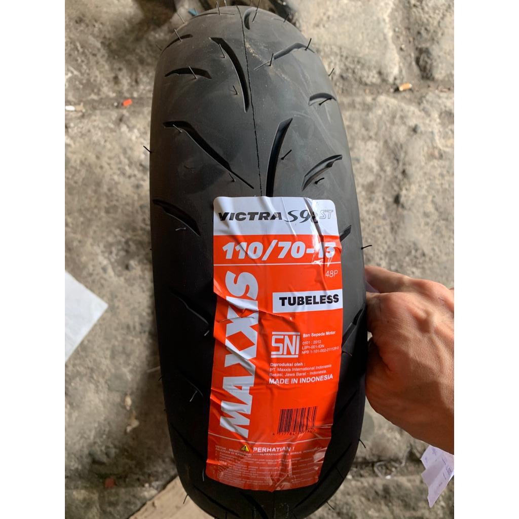 Jual ban luar nmax n-max maxxis 110/70-13 110 70 13 VICTRA | Shopee ...