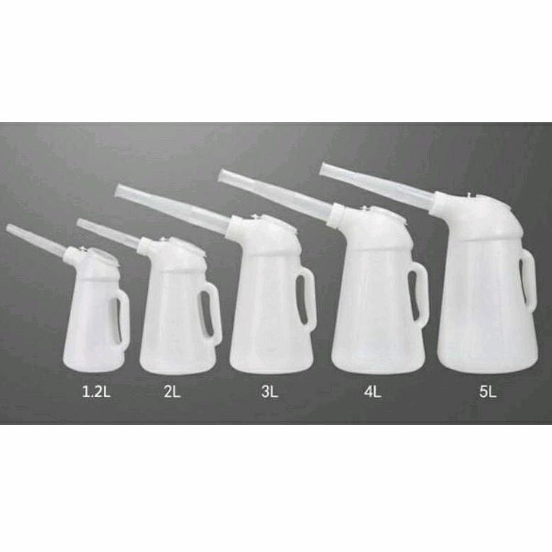 Jual Plastic Oil Measuring Jug Container 2 3 5 Liter Kontainer ...