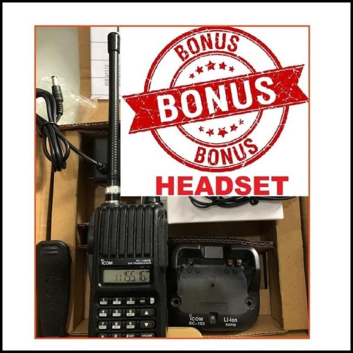 Jual Radio Ht Icom V80 V 80 Icv80 Ic-V80 Lithium Vhf Handy Talky Icom ...