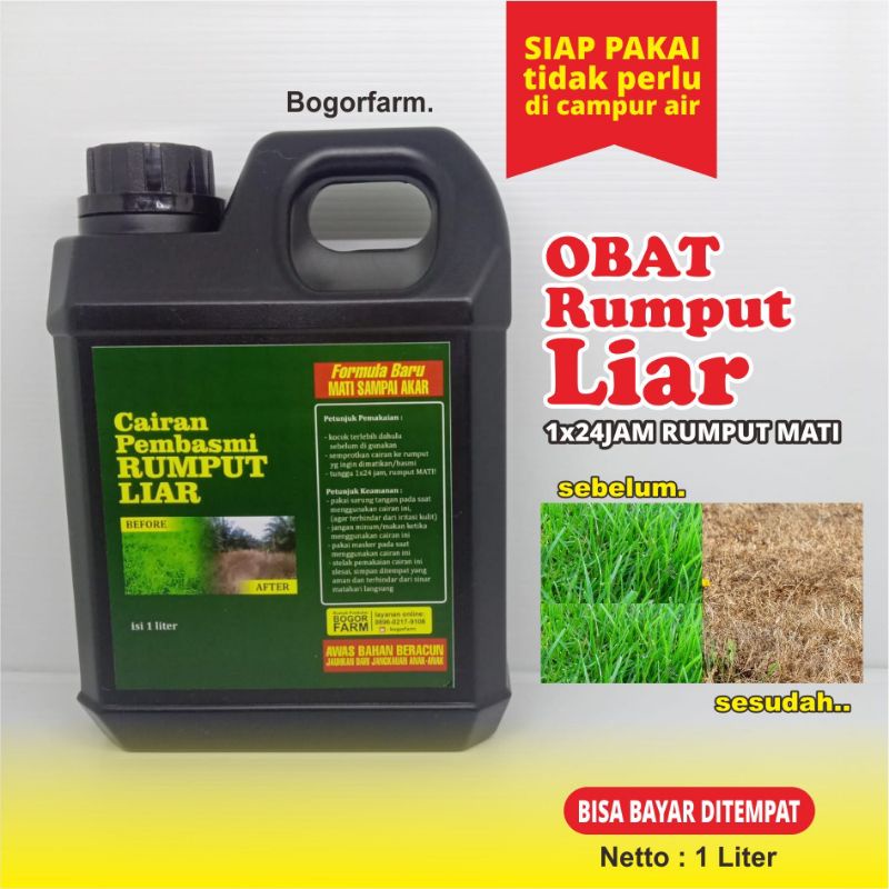 Jual [bogorfarm] ISI ULANG PEMBASMI RUMPUT 1 LITER | Cairan Pembasmi ...