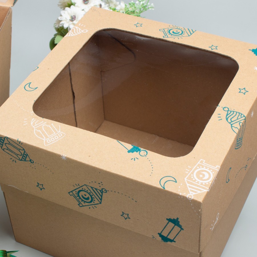 Jual kardus mika packaging kue ulang tahun kecil dus hampers kue tart ...
