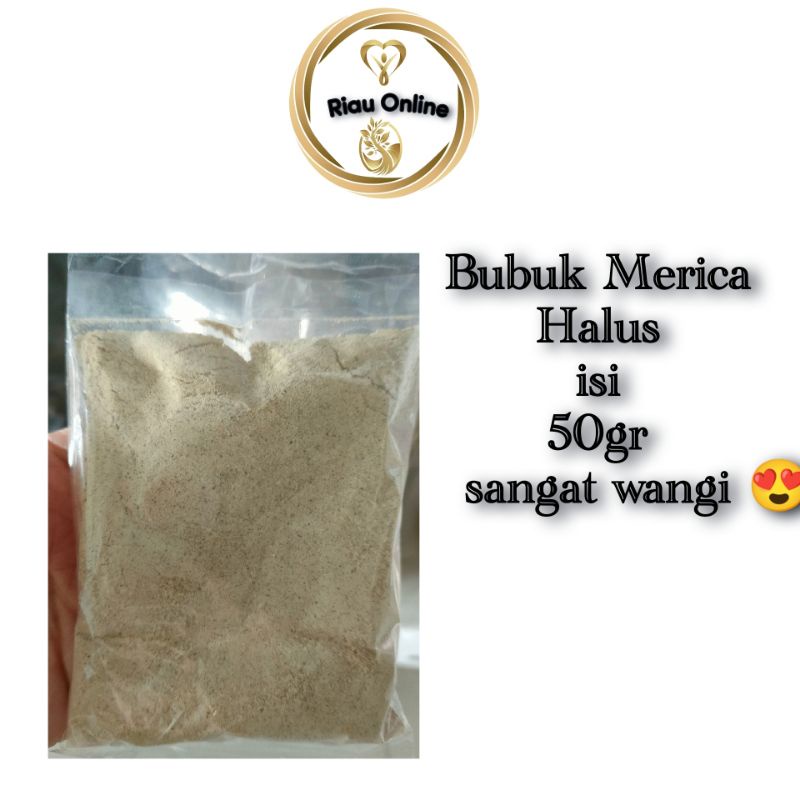 Jual Bubuk Merica Halus | Lada Putih Halus isi 50gr | Shopee Indonesia