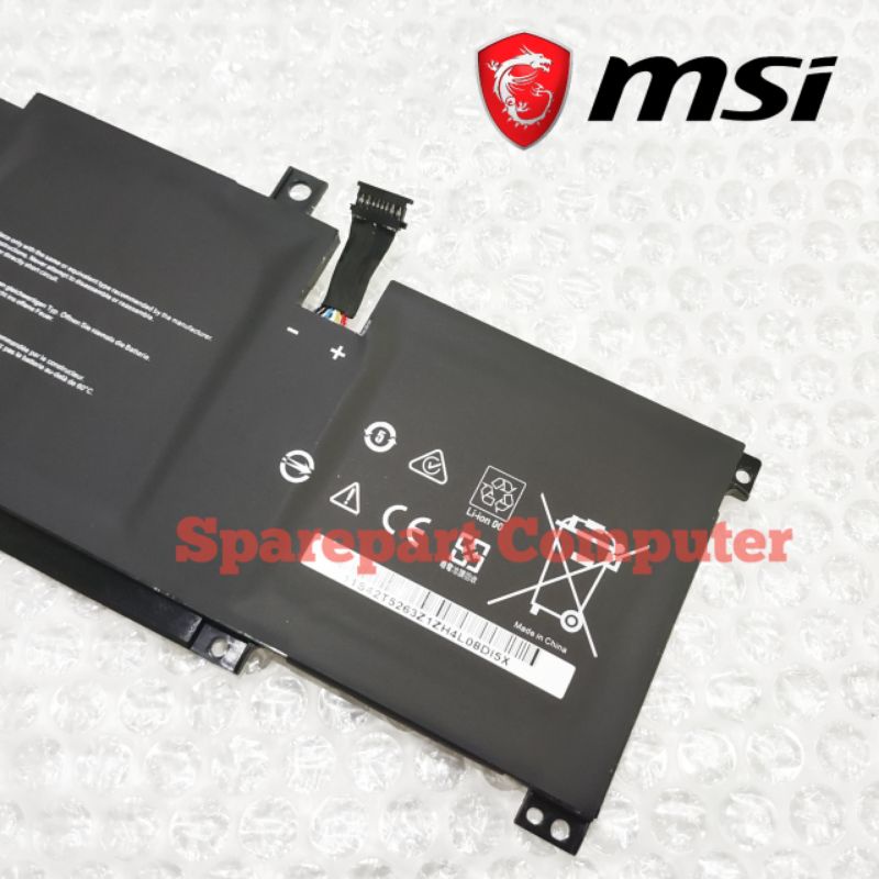 Jual Baterai Battery MSI Modern 14 B11MW B11MOU B10MW B10RBSW MS-14D2 MS-14D1 B4MW MS-14DK ...
