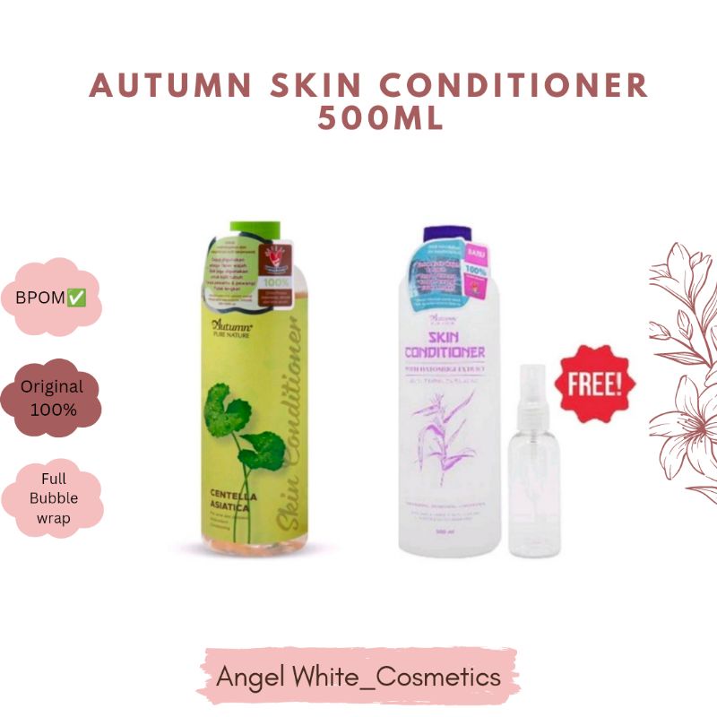 Jual ORIGINAL 100% AUTUMN SKIN CONDITIONER HATOMUGI & CENTELLA ASIATICA ...