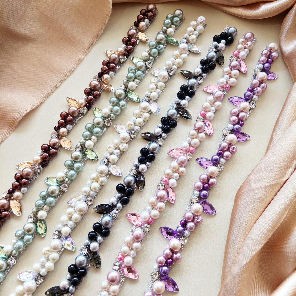 Jual Payet rangkai mutiara Q02/Mutiara rangkai jahit /Rangkai Mutiara ...