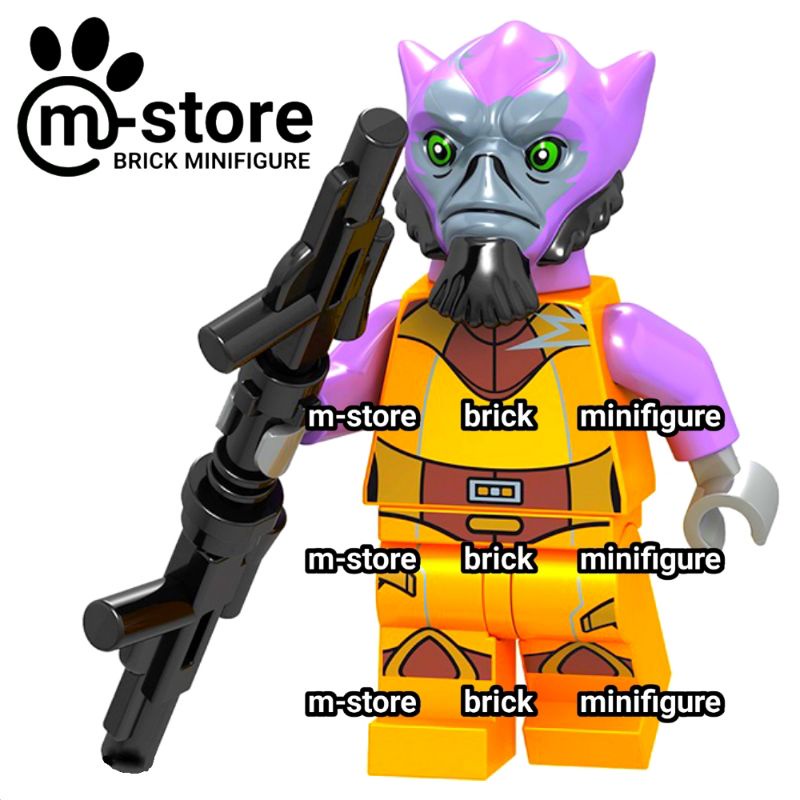 Jual brick star wars garazeb zeb orrelios lasat honor guard mini toy ...