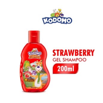 Jual KODOMO Shampoo & Conditioner Gel STRAWBERRY 200mL | Shopee Indonesia