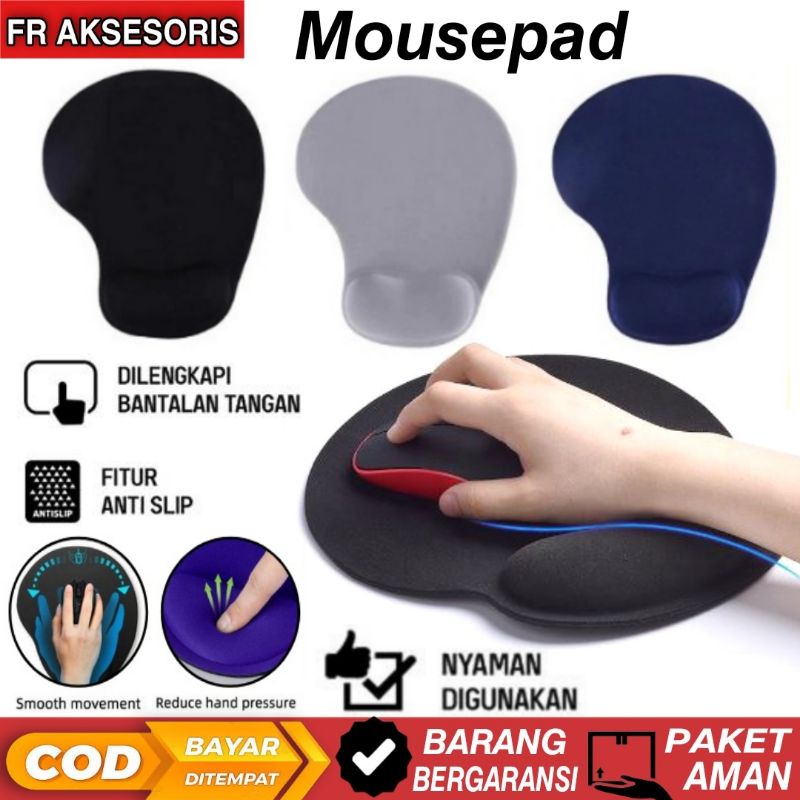 Jual Mousepad alas Mouse tatakan Mouse Pad Anti Slip dengan bantalan ...